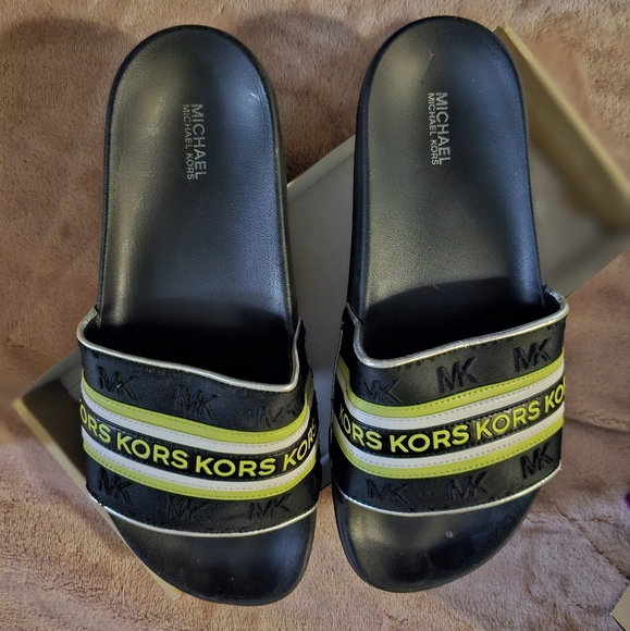 MICHAEL Michael Kors | Shoes | Michael Kors Slides | Poshmark